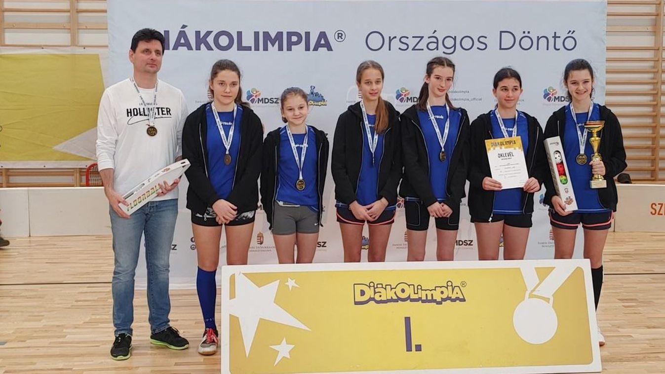 Diákolimpia: bajnoki arany és ezüst az egri Hunyadi lányainak