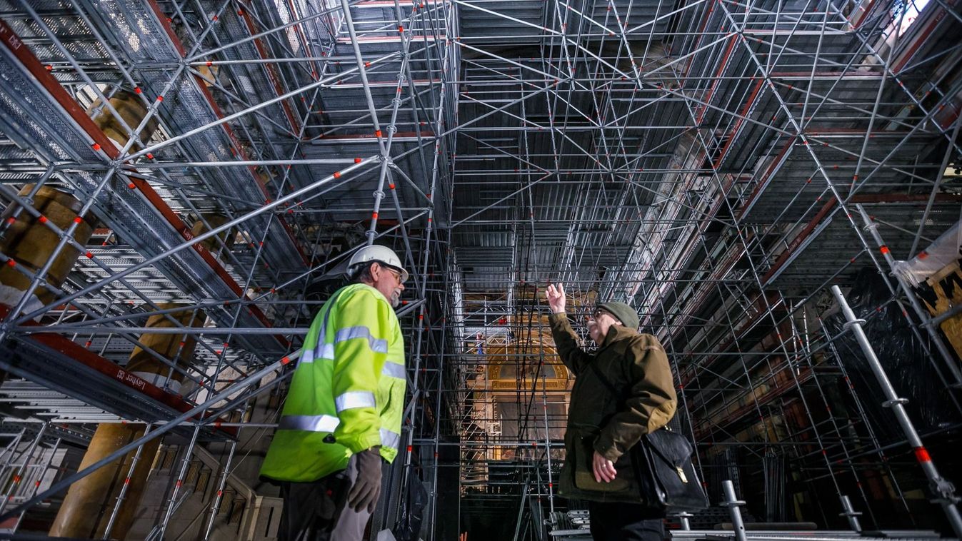HEOL - Különleges látvány, bejutottunk az egri bazilika felállványozott ...