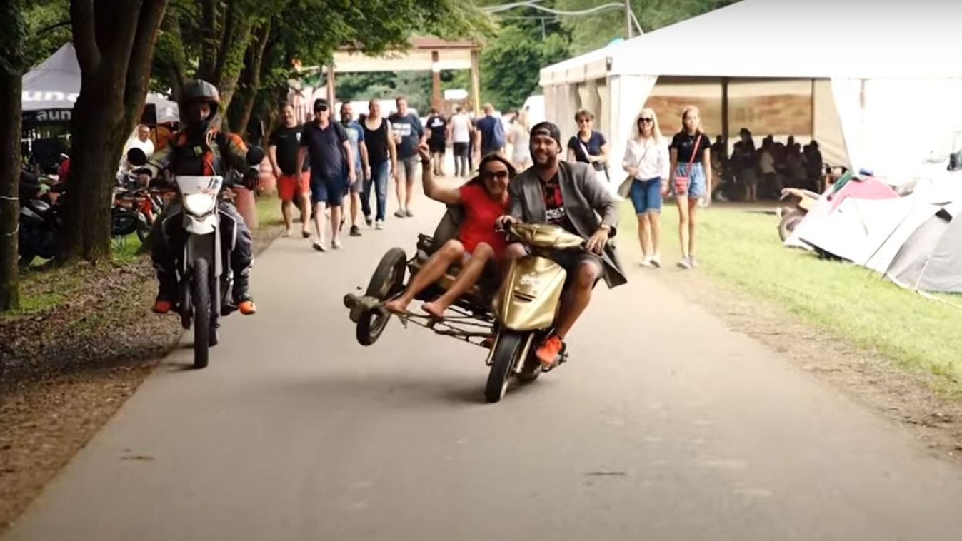 "Isztok ti rendesen?!" - videón a siroki motoros legjobb pillanatai