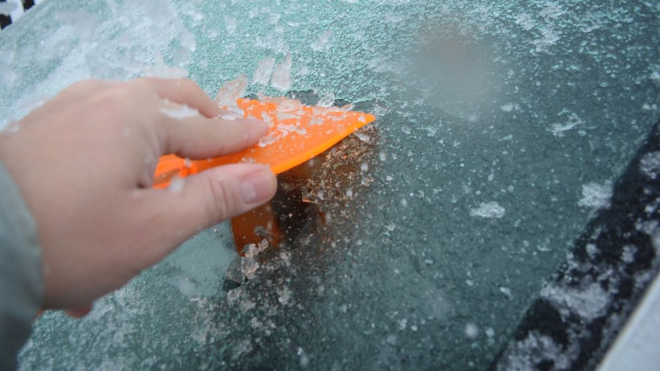 Extrém hideg volt szerda reggel Hevesben