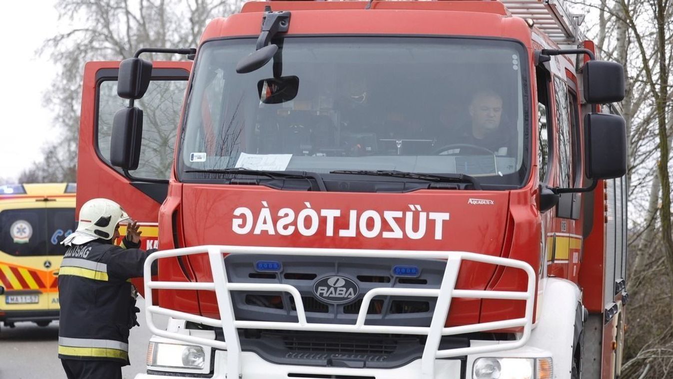 Baleset történt a Nógrád vármegyei Héhalomban