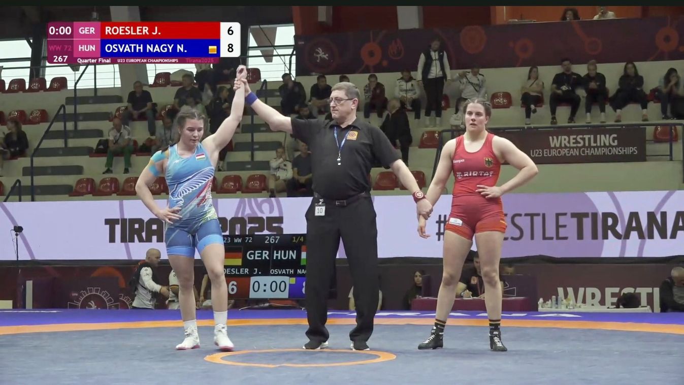 Osváth-Nagy Noémi bronzéremért birkózhat