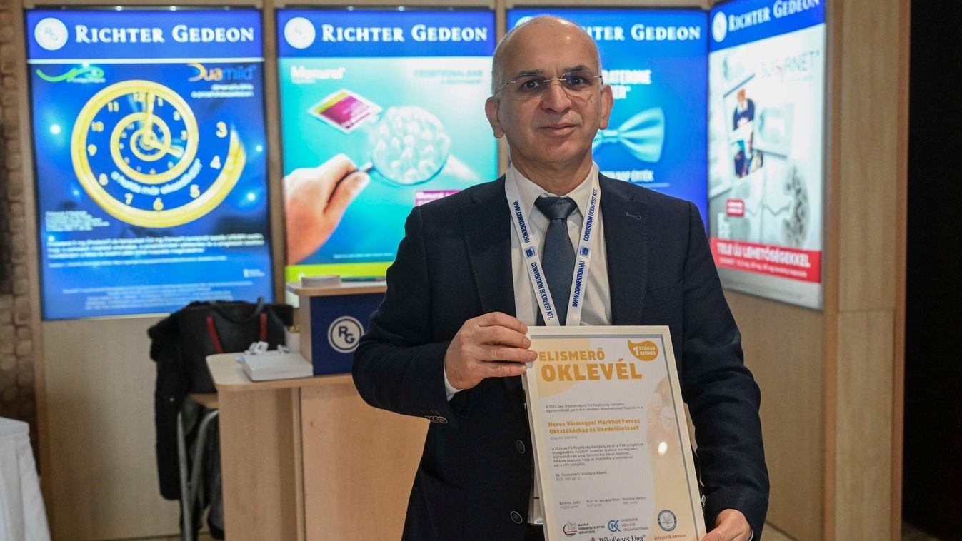 Dr. Mansour Bassel elismerést kapott munkásságáért