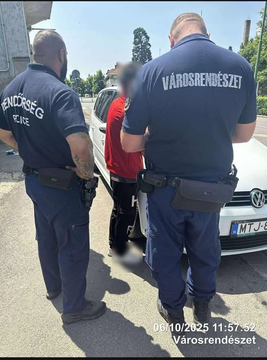 Gyöngyösi városrendészek kéregetőt ellenőriztek
