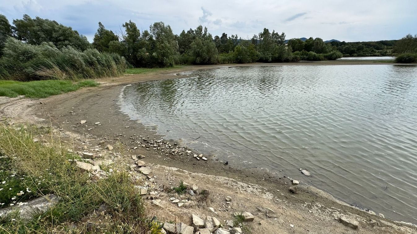Maconka kiszáradóban – nincs befolyó víz, tilos a horgászat