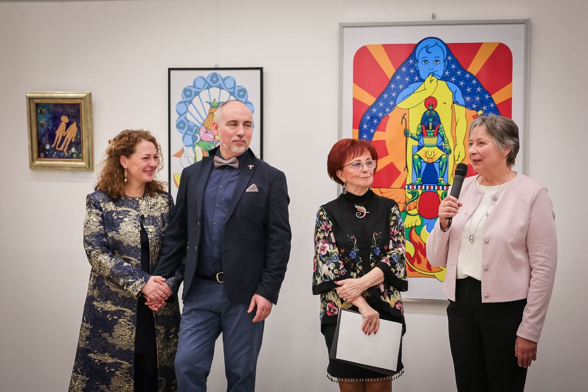 Rostás Bea Piros és Andrea Jovic új kiállítása Egerben
